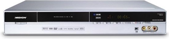 Medion MD81477 - DVD & HDD recorder 250GB - Zilver (demo model) | bol.com