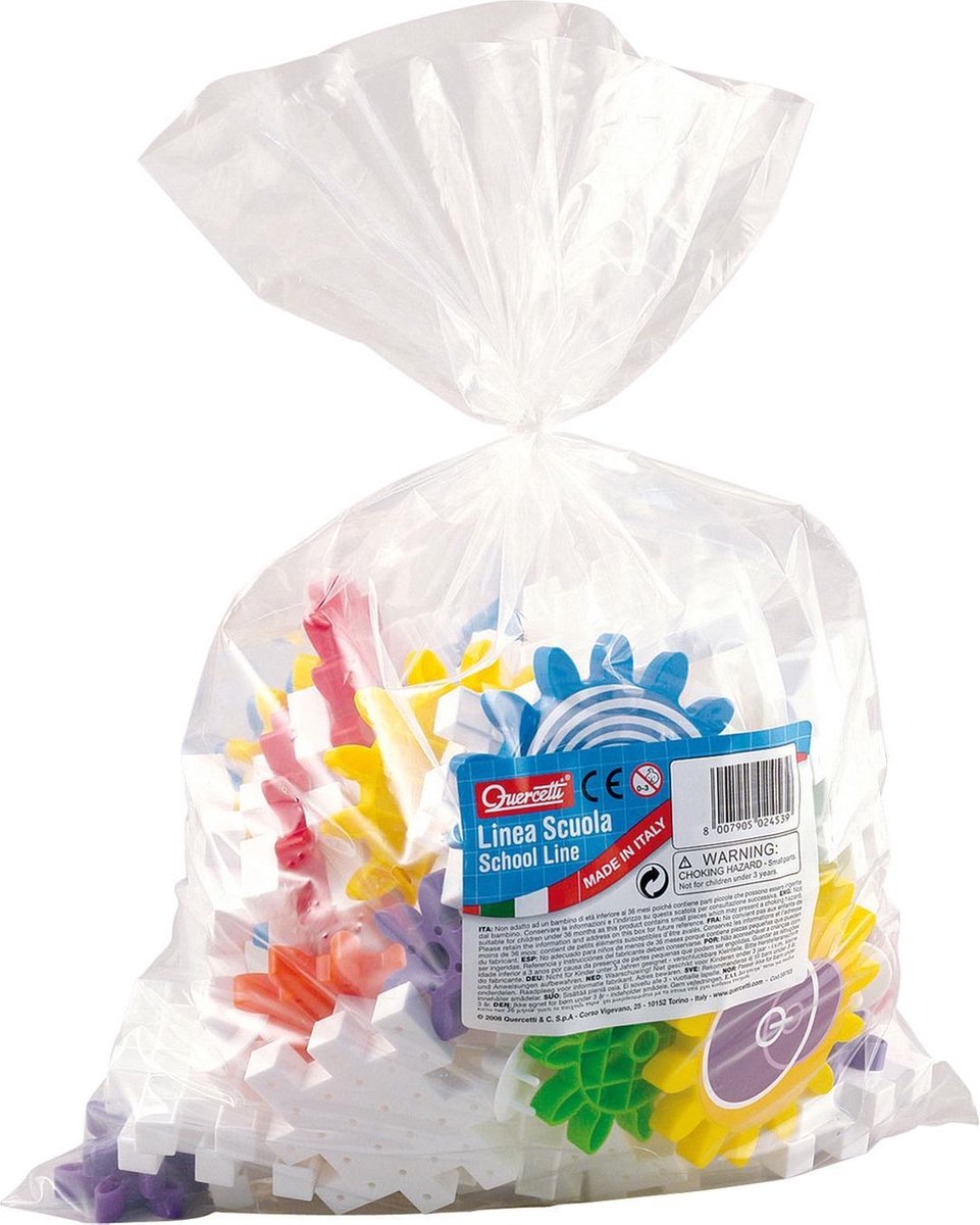 Quercetti Xxl Large Pack Kaleido Gears, 110 Pcs | bol