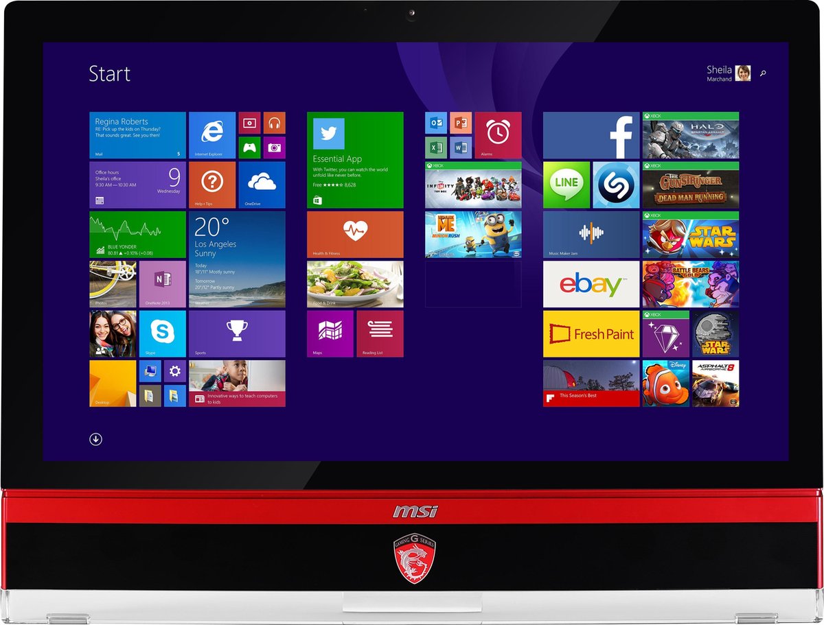 MSI AG270 2QC 3K-002EU - All-In-One Gaming Desktop / 27 inch | bol.com