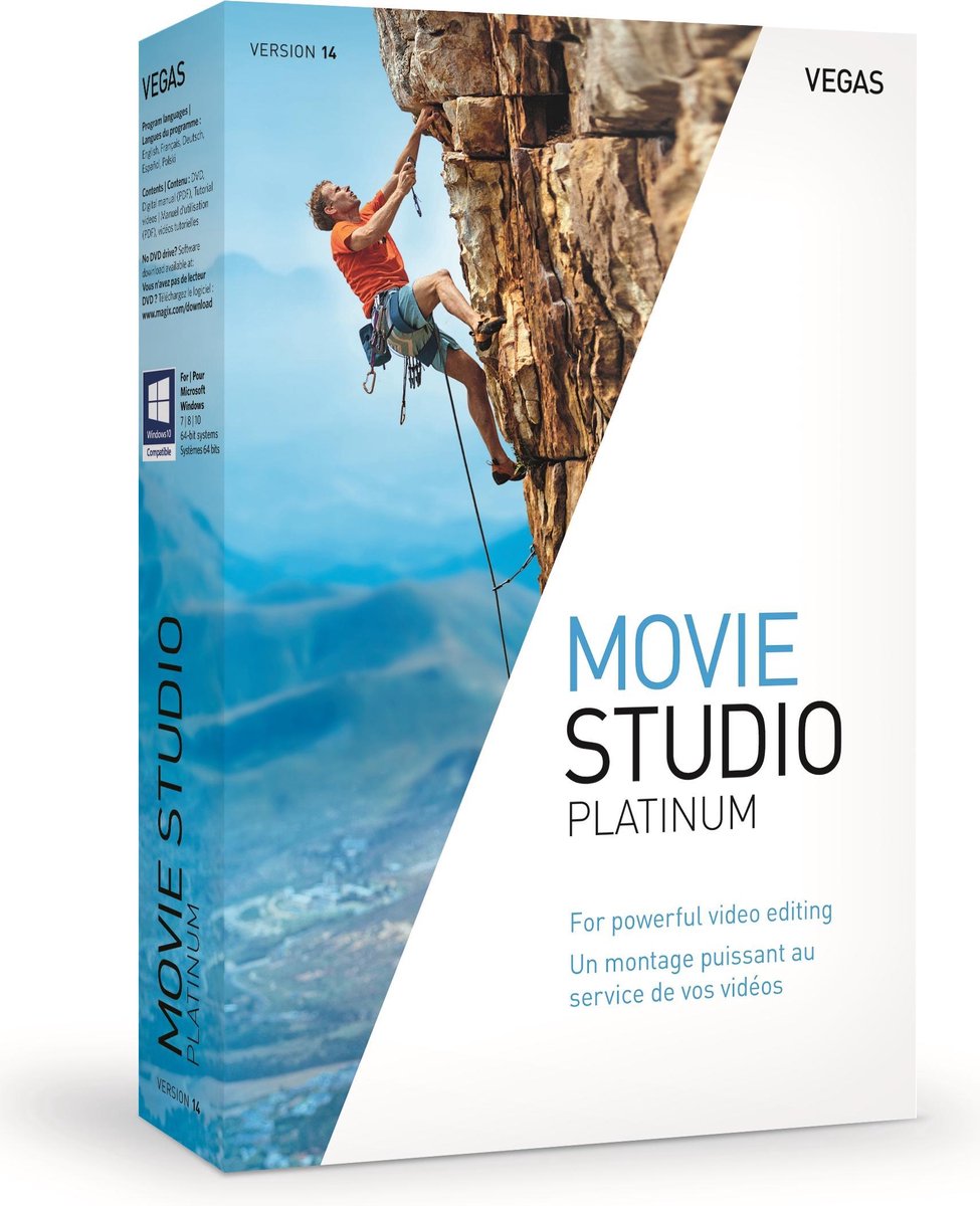 VEGAS Movie Studio 14 Platinum - Windows | bol