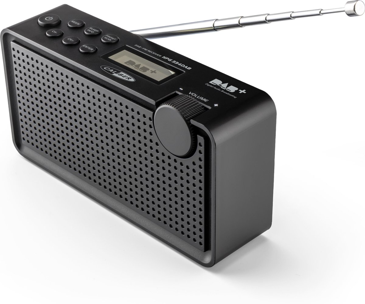 Calibre HPG334DAB / B - Radio portable Dab + et FM - Noir | bol.com