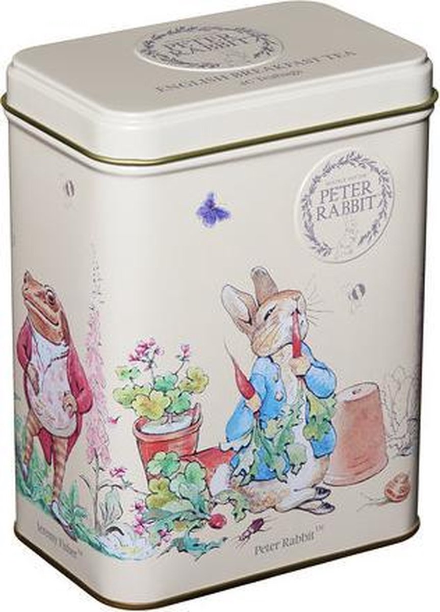 New English Teas Beatrix Potter Peter rabbit English Tin 40 Tebags ...