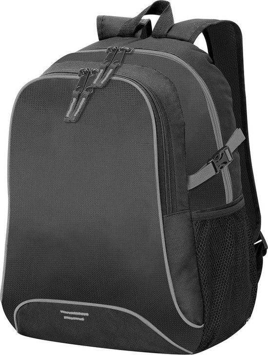 Shugon Basic Backpack Black/Light Grey | bol