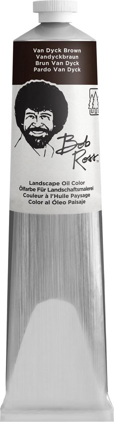 Bob Ross Van Dyke Brown Olieverf - Bruine Verf Tube 200ml | bol