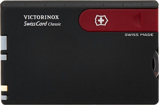 Victorinox Swisscard Classic Zwart 10 functies | bol.com