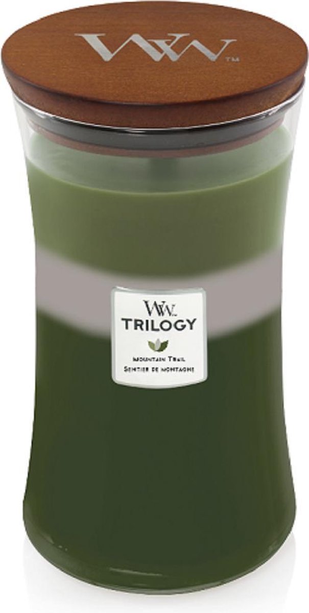 WoodWick Trilogy Mountain Trail Large Candle | bol