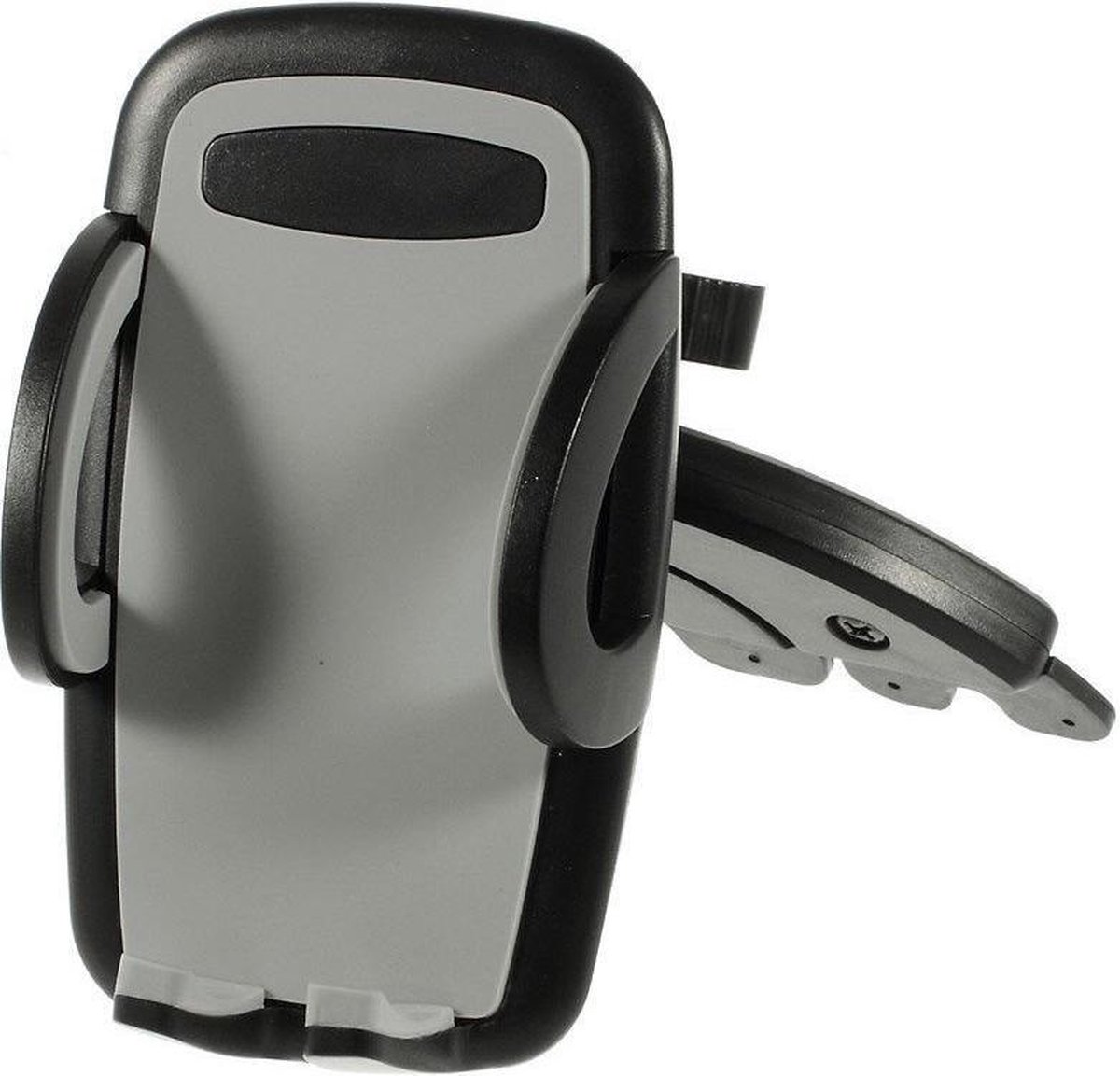 Shop4 - iPhone 11 Autohouder Verstelbare CD Houder Zwart met Draaiklem ...