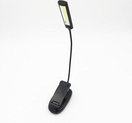 Draagbare Dual flexibele armen COB LED Clip Camping licht lezing Desk ...