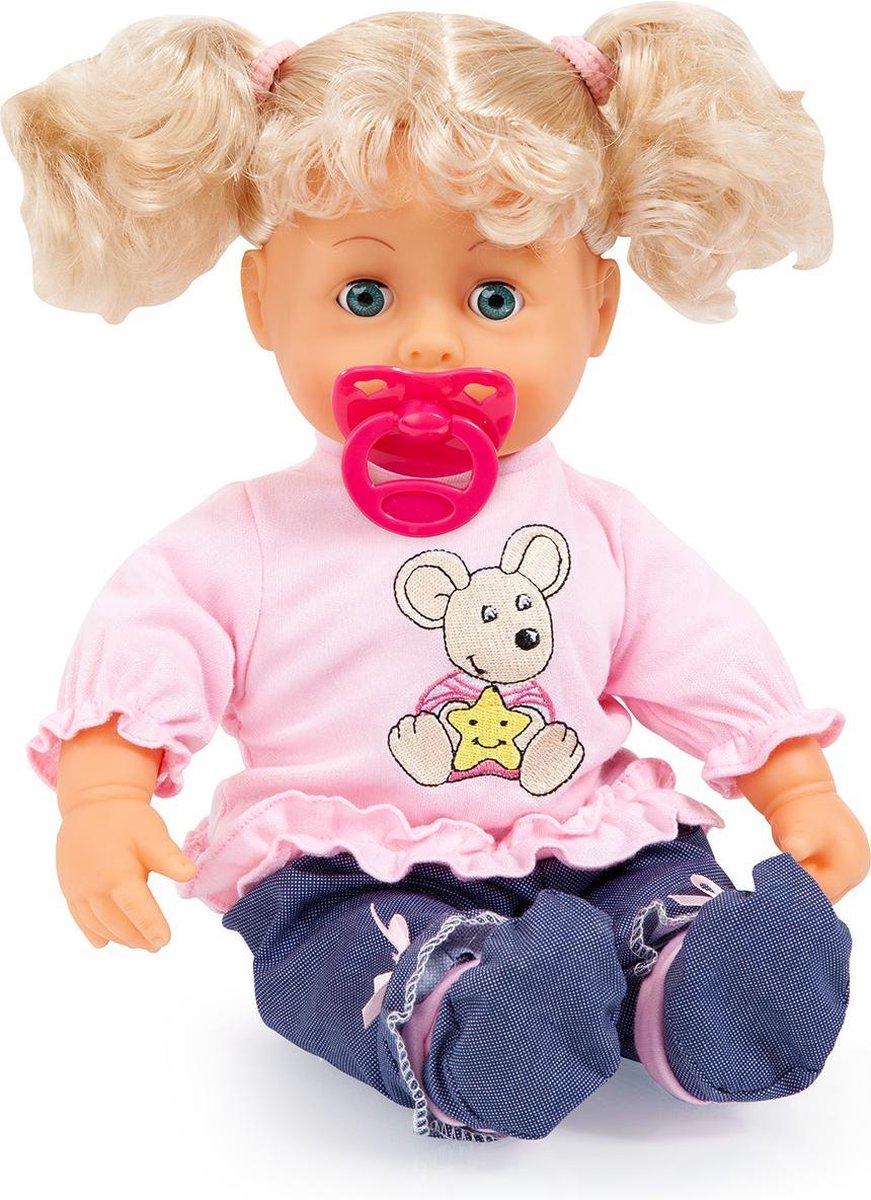 Bayer - Babypop Interactive Baby 38 cm (93813AA) | bol.com