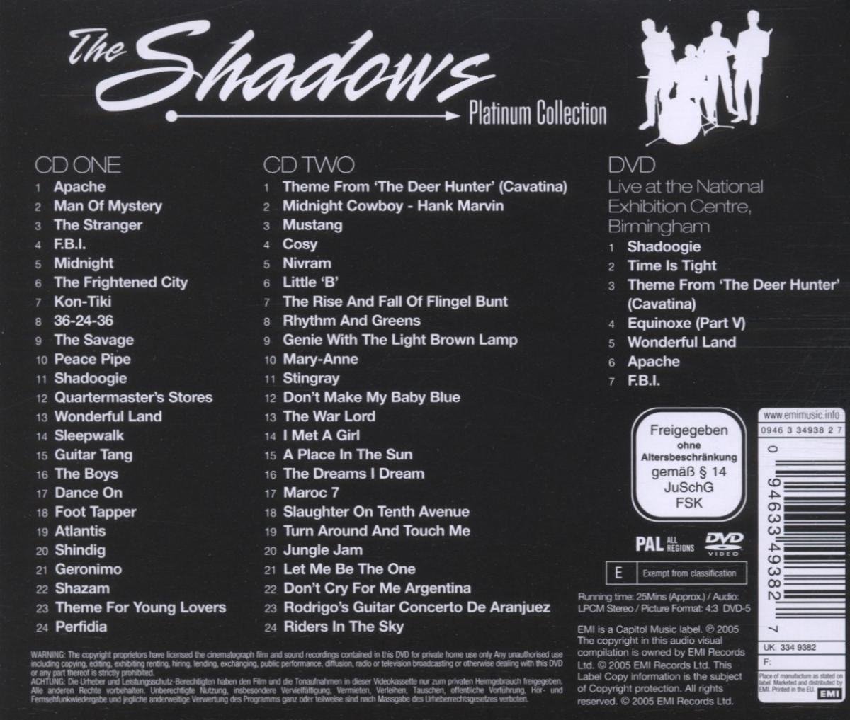 The Shadows - The Platinum Collection, The Shadows | CD (album ...