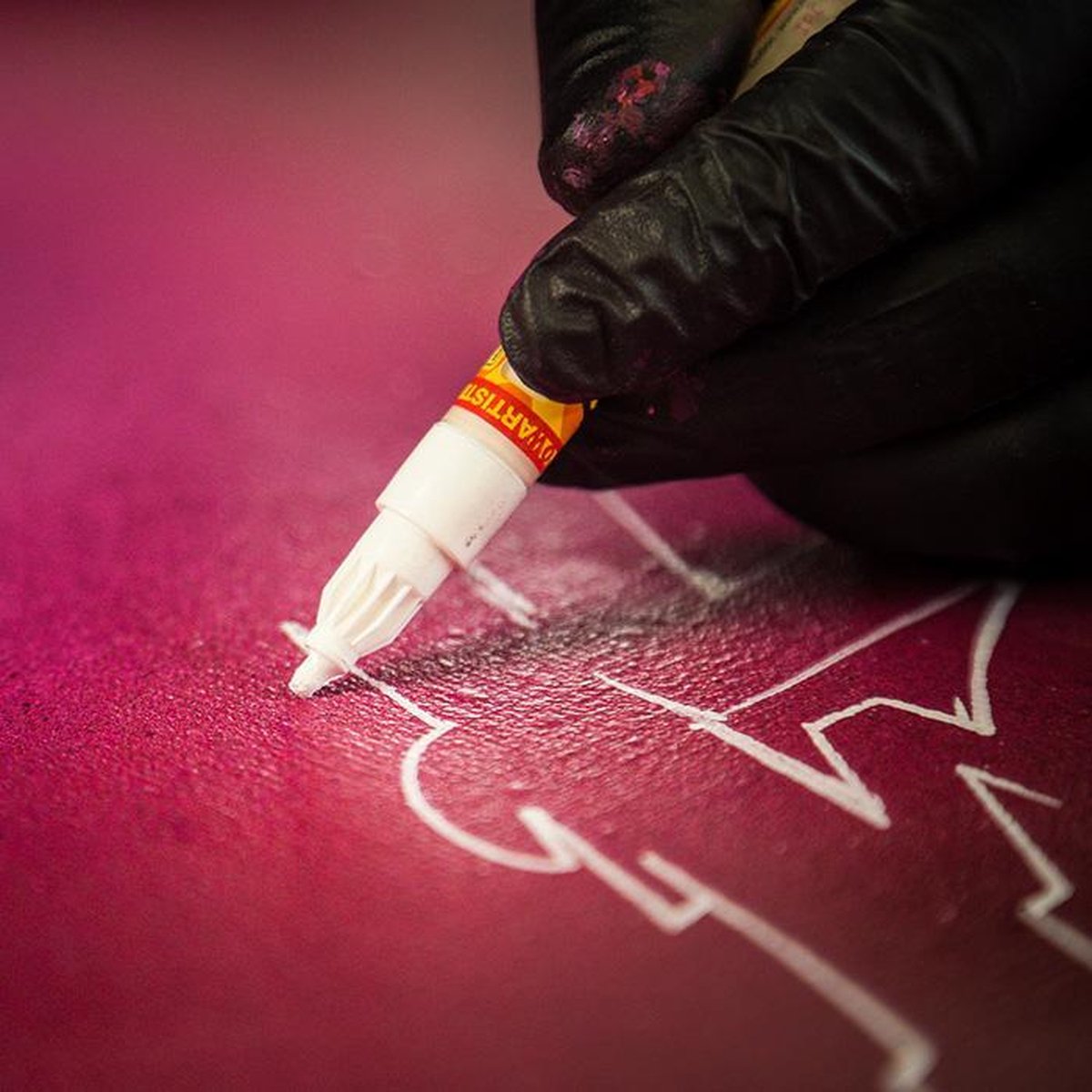 Molotow acryl stift - ONE4ALL 2 mm - Wit | bol