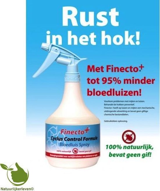 Finecto+ 5 liter omgevingspray tegen bloedluis | bol