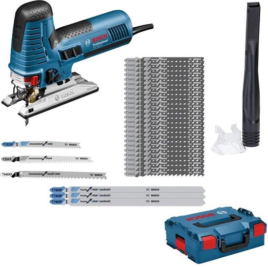 GST 160 CE decoupeerzaag | 800 Watt | in L-Boxx | + 31 zaagbladen | bol.com