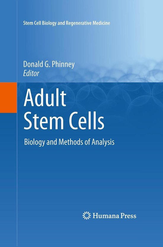 Stem Cell Biology and Regenerative Medicine - Adult Stem Cells (ebook ...