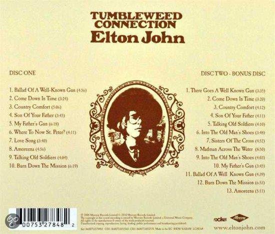 Tumbleweed Connection (Deluxe Editi, Elton John | CD (album) | Muziek ...