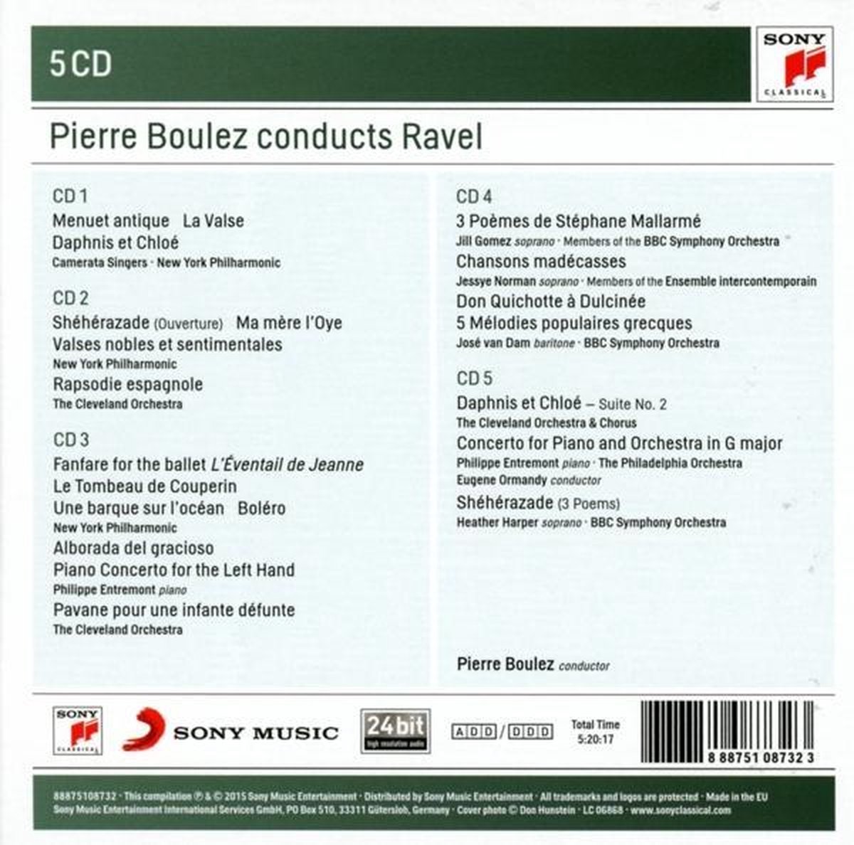 Pierre Boulez Conducts Ravel, Pierre Boulez | CD (album) | Muziek | bol.com