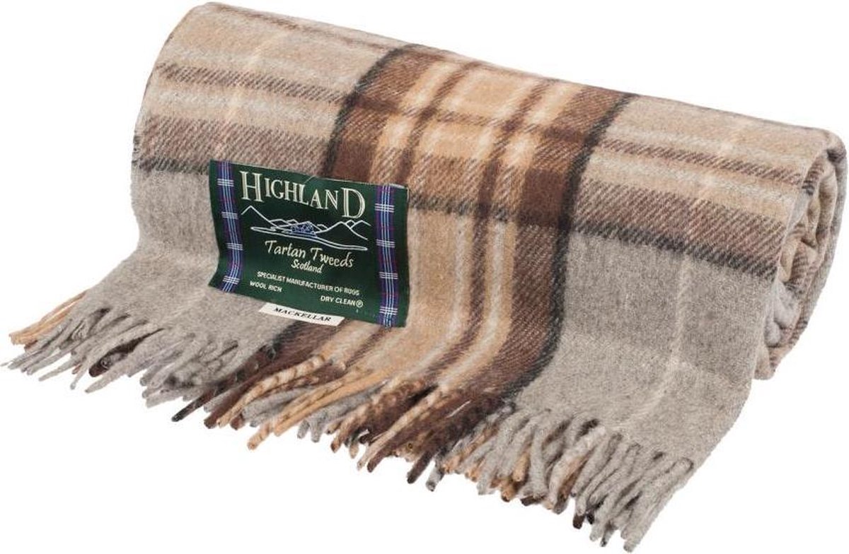 Highland Tartan Tweeds of Scotland Plaid Mackellar | bol.com