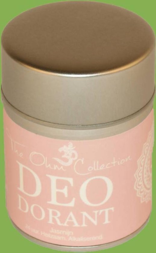 The Ohm Deo Dorant Poeder Jasmijn - 120g | bol