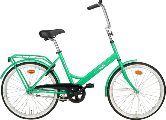 Jopo 24" Fiets 1-Speed groen - Frame-afmetingen 45 cm | bol