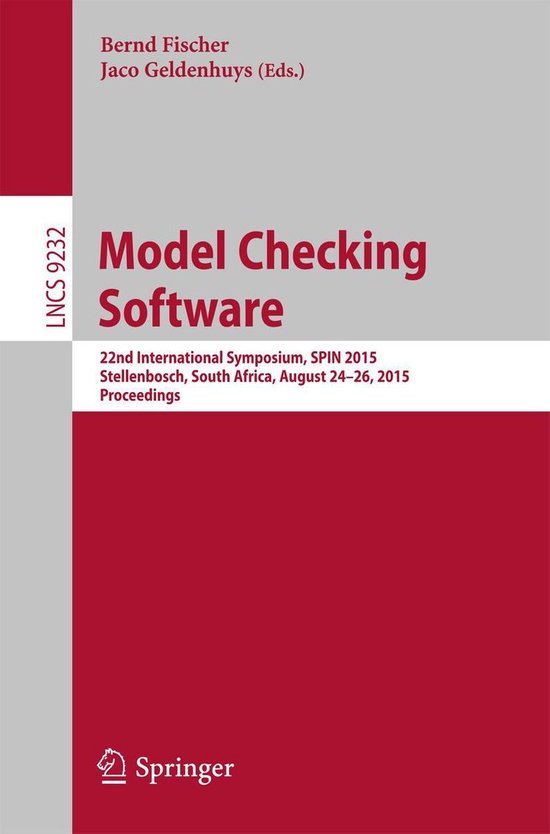Lecture Notes In Computer Science 9232 Model Checking Software Ebook 2570