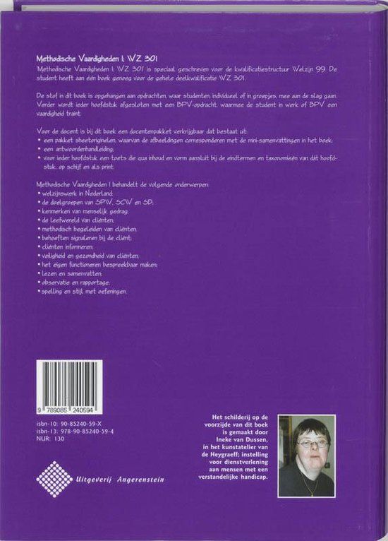 Methodische Vaardigheden I WZ 301 | 9789085240594 | t. Crmers | Boeken ...
