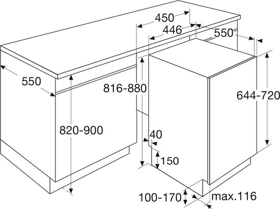 ATAG VA4611AT - Inbouw afwasmachine - Smal | bol.com