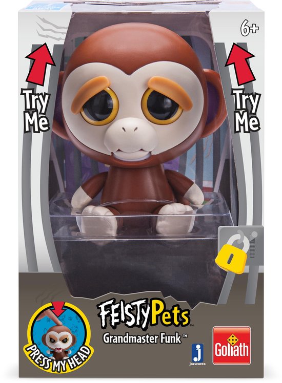 Disney Feisty Pets - Grandmaster Funk 11 Cm Bruin | bol