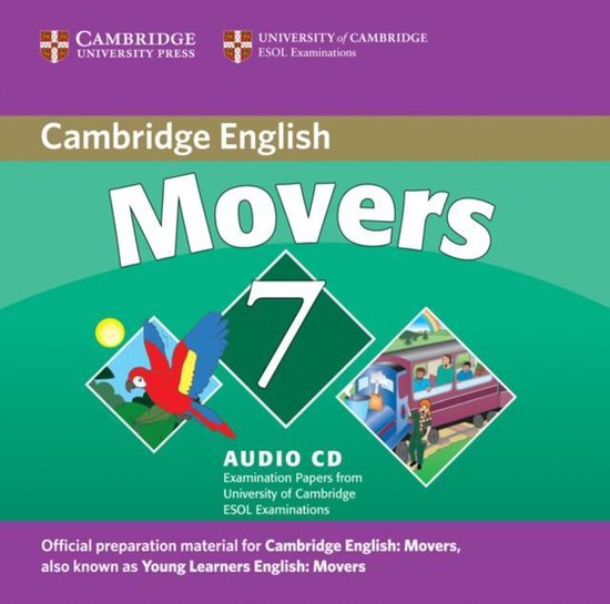 Cambridge Young Learners English Tests - Movers 7 audio-cd, Cambridge ...