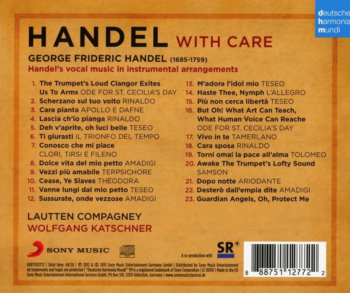 Handel With Care, Handel, G.f. | Muziek | bol.com
