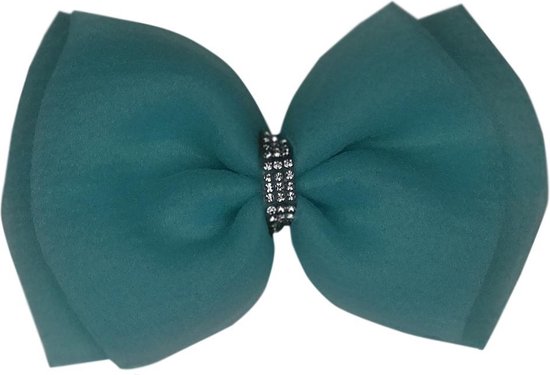 Jessidress Baret Meisjes Clip met haar strik en strass Feestelijke ...