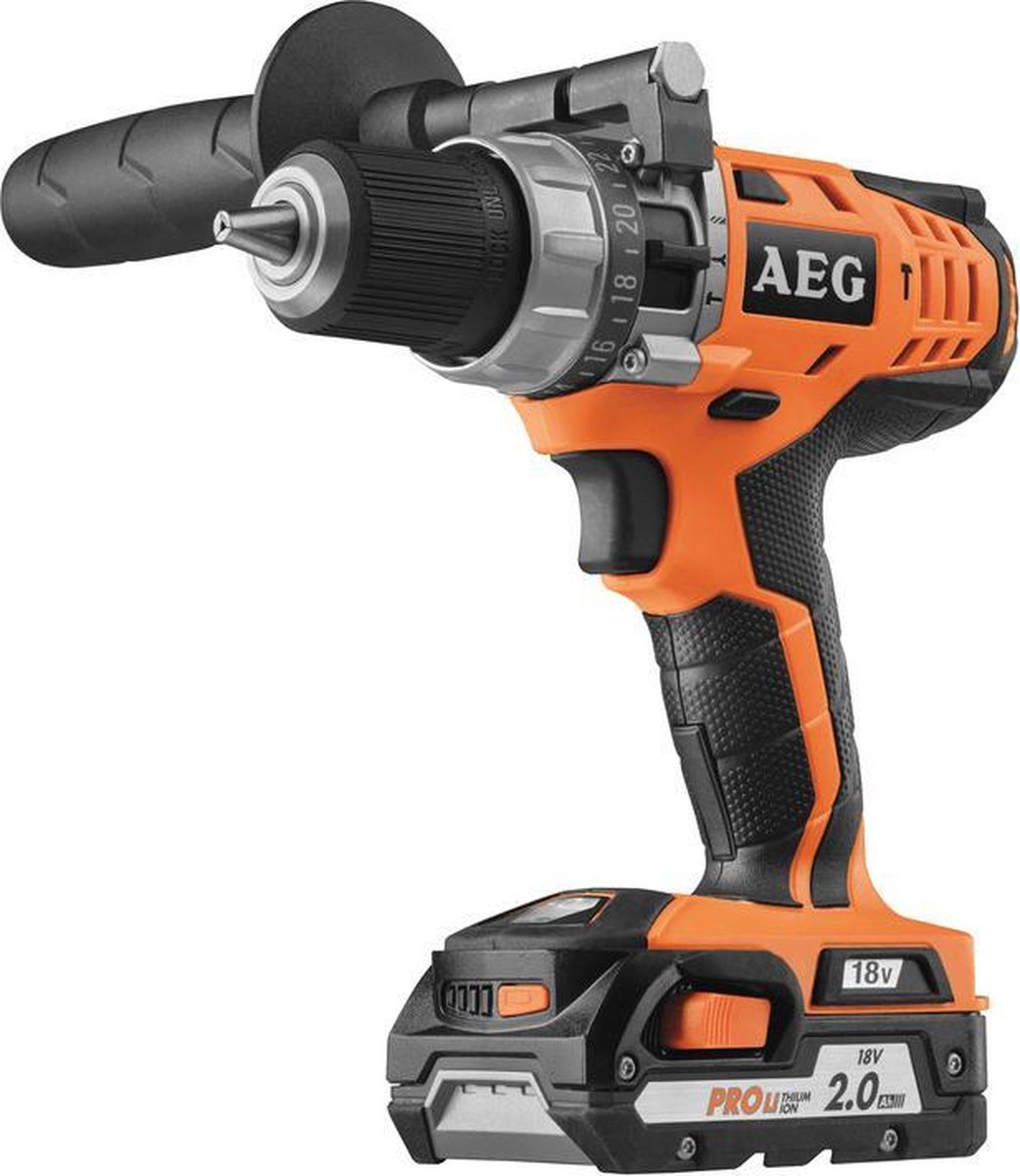 AEG Powertools BSB18CBL Li-402C Slagboormachine | Klopboormachine 18V ...
