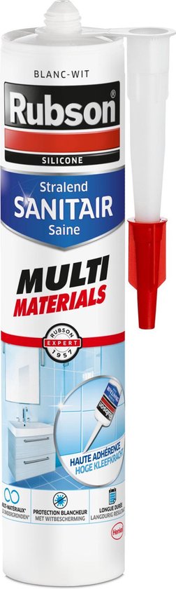 Rubson Sanitair Multi-Materials 280 ml Kit Wit | Sanitair & badkamer ...