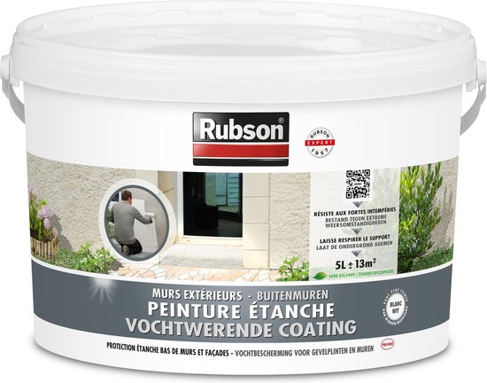 Rubson Vochtwerende Coating Buitenmuren 5 l | bol.com