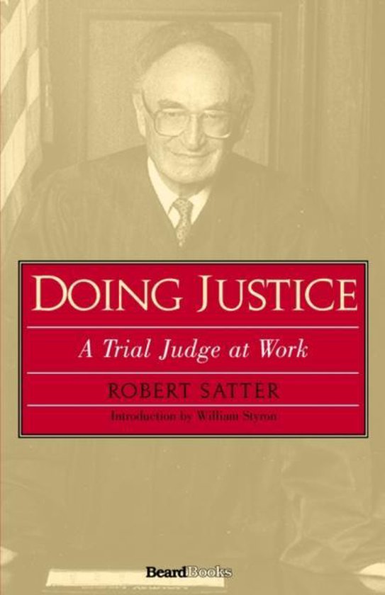 Doing Justice, Robert Satter | 9781587982453 | Boeken | bol.com