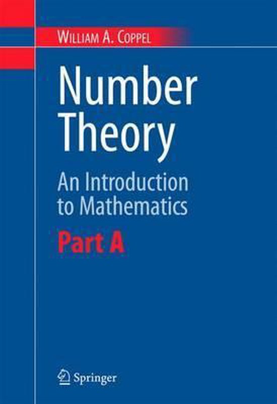 Number Theory: An Introduction to Mathematics | 9780387298511 | William A. Coppel | Boeken | bol