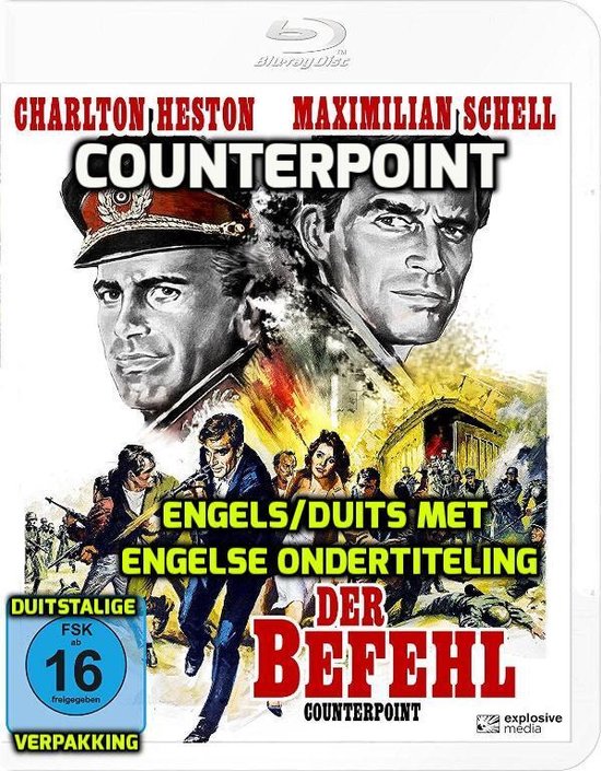 Counterpoint [Blu-ray] (Blu-ray), Charlton Heston | Dvd's | bol
