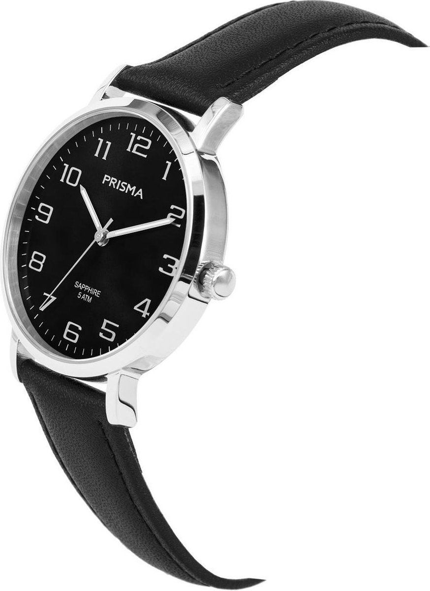 Prisma Stainless Steel Sapphire Herenhorloge P1743 | bol.com