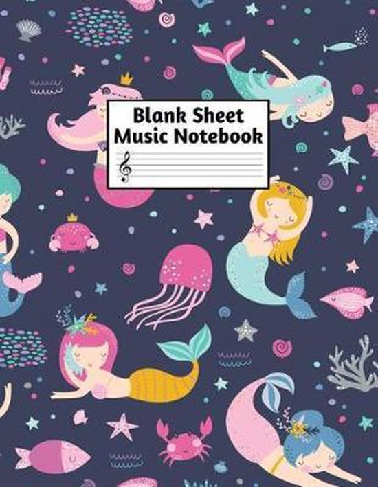 Blank Sheet Music Notebook, Ashlyn Rivera | 9781097985289 | Boeken ...
