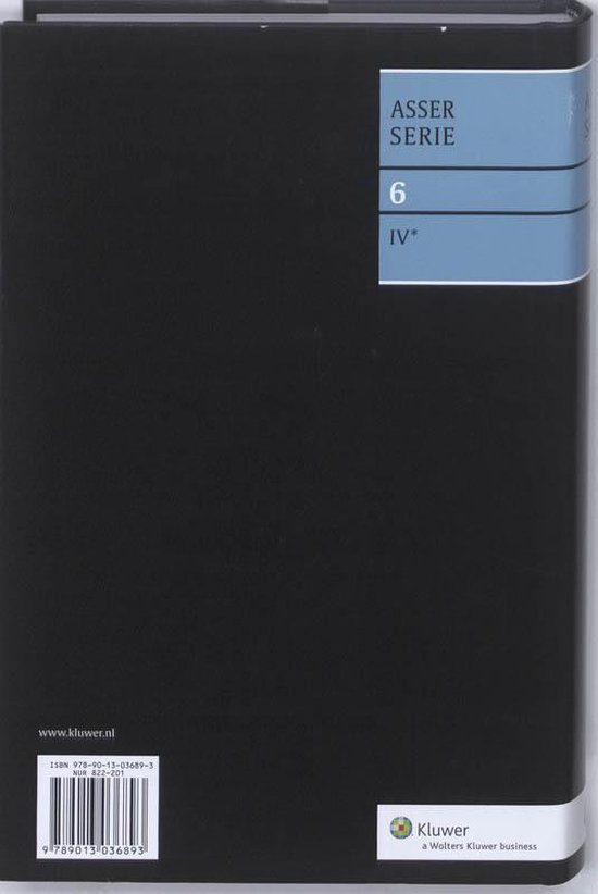 Asser serie 6-IV - Verbintenissenrecht | 9789013036893 | C. Asser ...