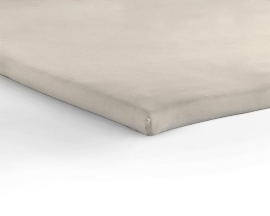 Dreamhouse Jersey Stretch Topper - Hoeslaken - 90X200 - Creme | bol.com