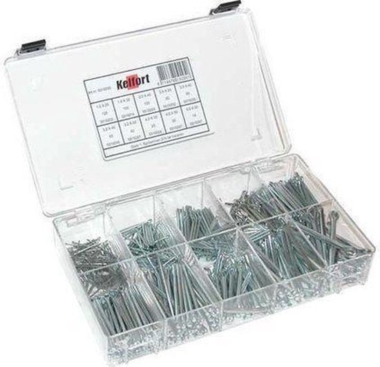 Fabory Assortiment Splitpennen Rvs | bol