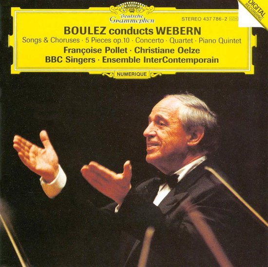 Boulez Conducts Webern, Pierre Boulez | Muziek | bol