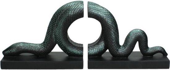 Boekensteun groen slang | bol.com