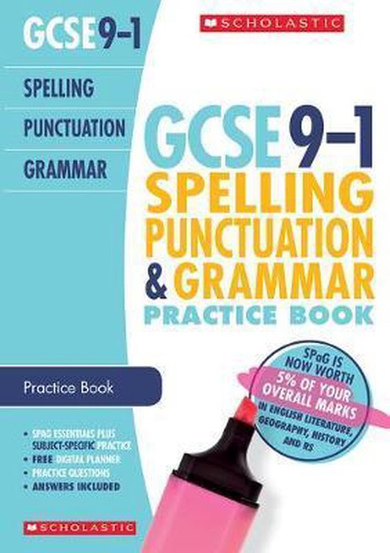Spelling, Punctuation and Grammar Practice Book for All Boards ...