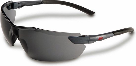3M Safety Glasses, Anti-Scratch / Anti-Fog, Grey Lens, 2821 | bol