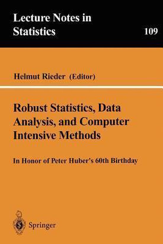Robust Statistics, Data Analysis, and Computer Intensive Methods ...