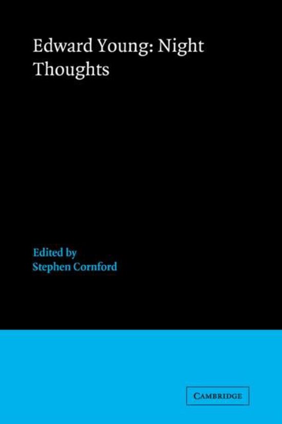 Edward Young: Night Thoughts, Edward Young | 9780521069670 | Boeken ...