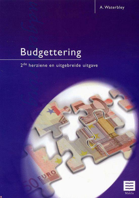 Budgettering | 9789046600252 | A. Waterbley | Boeken | bol