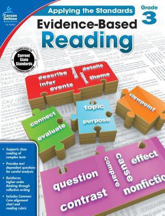 Evidence-Based Reading, Grade 3, Carson-Dellosa Publishing ...