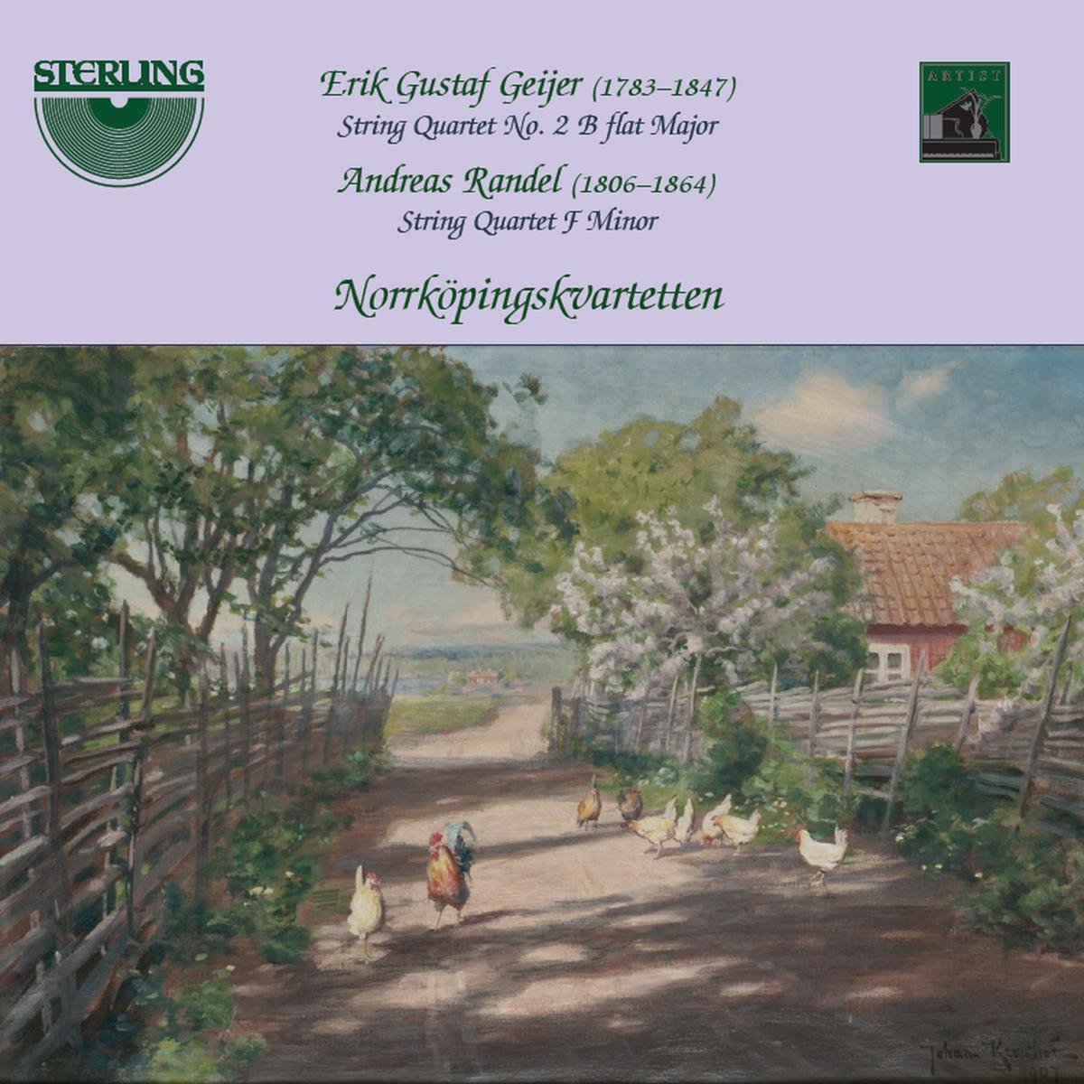 Erik Gustaf Geijer & Andreas Randel Works For String Quartet ...